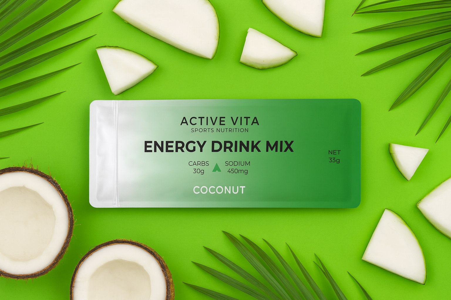 Energy Drink Mix Coconut - Single Sachet – Active Vita